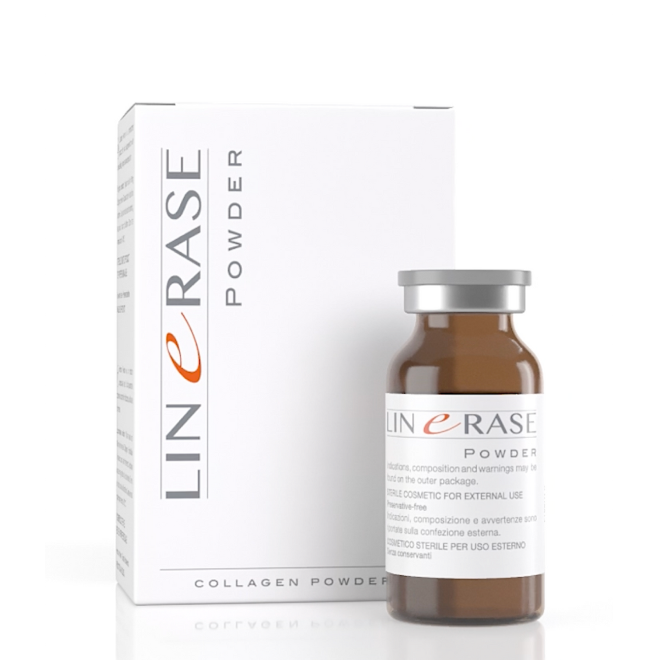 Linerase Powder – Bio-regeneration & skin tightening with collagen