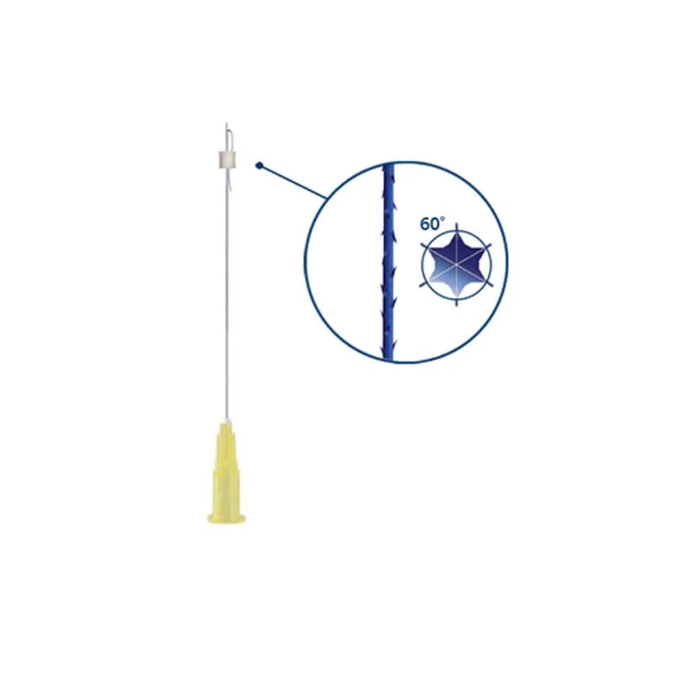 Rainbow Threads | COG 6D 19G 100mm L-Type Cannula | Jolifill.de/en